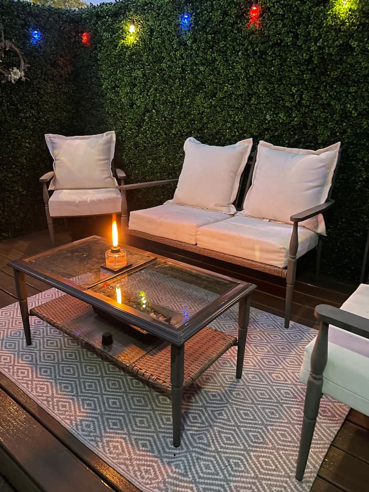 San Jose Stylish Studio W/ Patio, Parking & Wi-fi - San Jose, CA