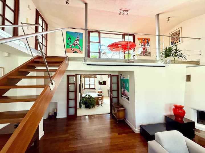 Stunning Apartment With A Spacious Terrace - Varsovia