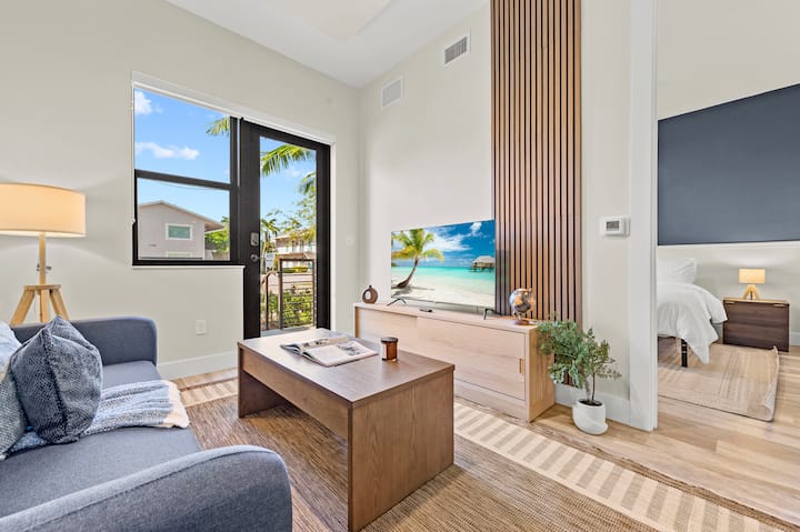 Coastal King 1b/1ba|free Parking|office|gym| - 西棕櫚灘