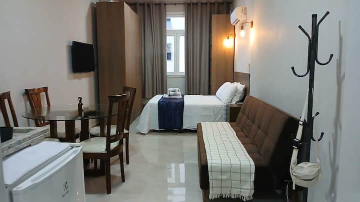 Flat Downtown Rio Vista Panorâmica Do Cristo&metrô - Rio de Janeiro