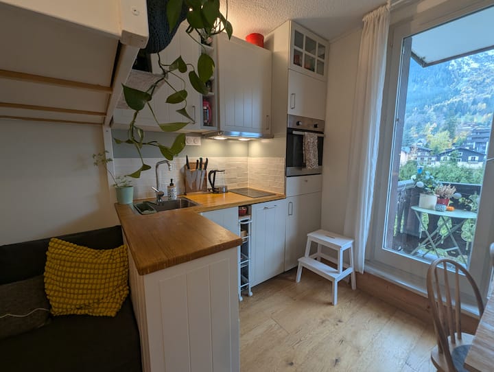 Central Mountain View Studio - Chamonix