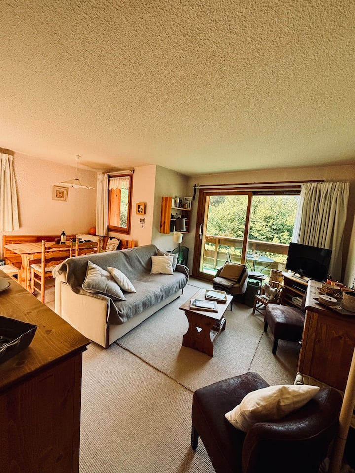 Colchique 5 - Appart 40m2 - 2 Chambres + Balcon - La Clusaz