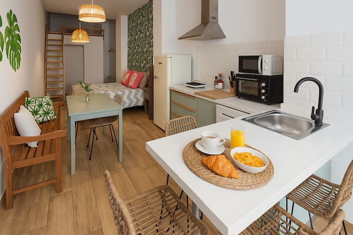 Loft Tropical Junto Ruzafa Y A Un Paseo De Centro - La Torre