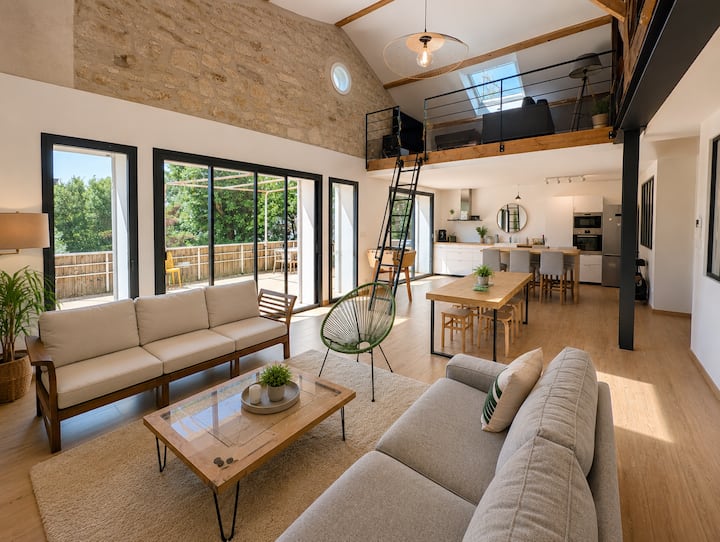 Loft St Roch Montpellier — Jardin, Piscine & Spa - Montpellier