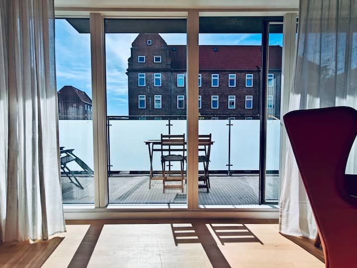 Bright Flat With All Comforts - Kopenhagen
