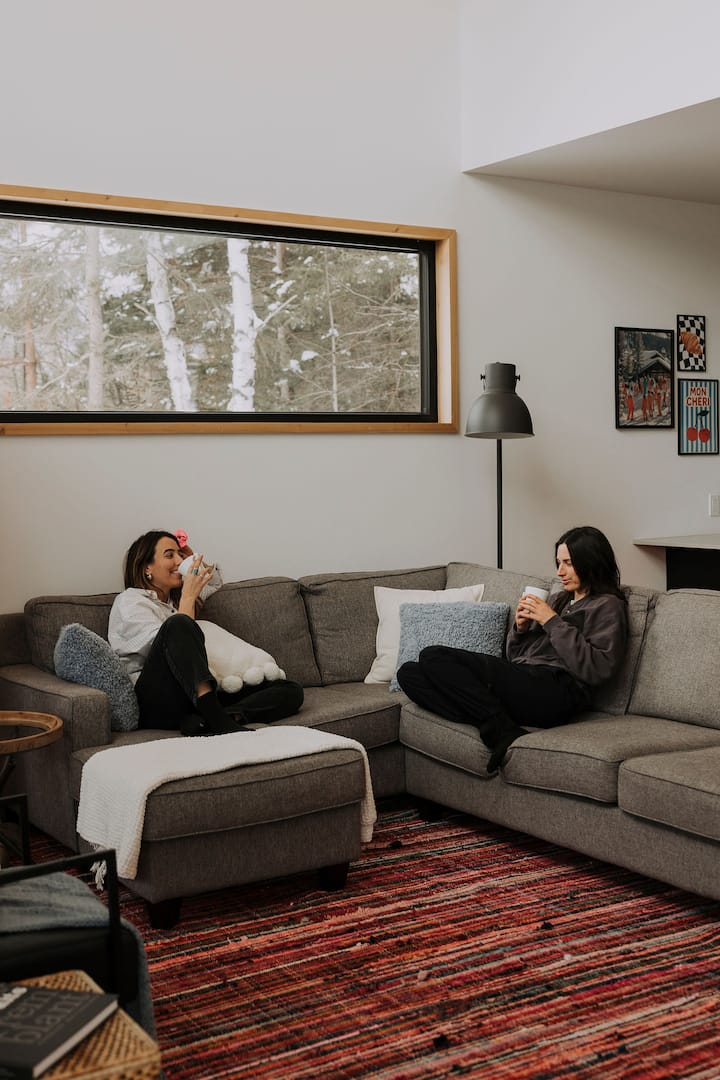 Scandinave | Spa • Navette 8 Min Tremblant • Foyer - Mont-Tremblant