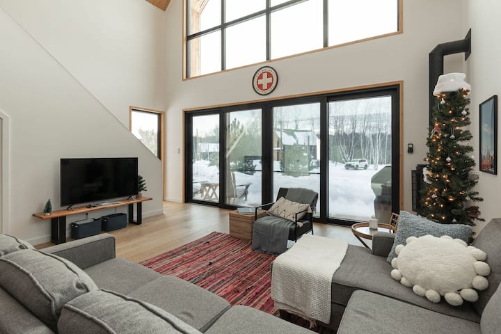 Design Scandinave | Spa • 8 Min Tremblant • Foyer - Mont-Tremblant