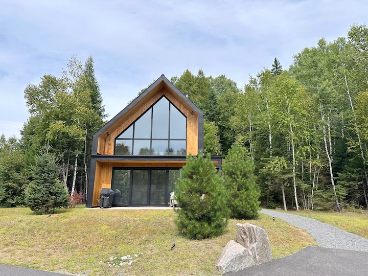 Fenêtres Xxl Chalet Neuf | Spa • Pit à Feu • Foyer - Mont-Tremblant