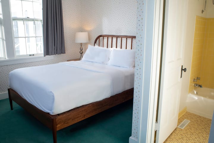 Historic Hotel One Queen Bed - Elkhart Lake, WI