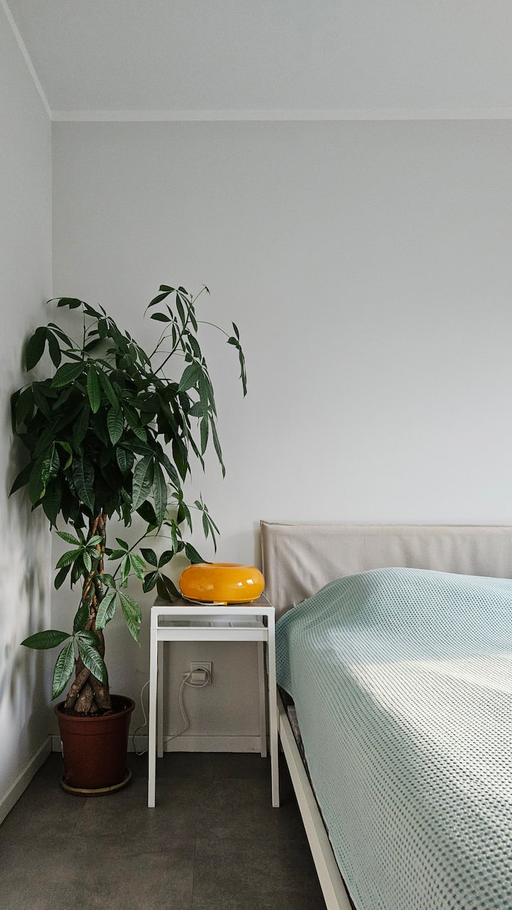 Bedroom In A Quiet Apartment In Bornheim - フランクフルト