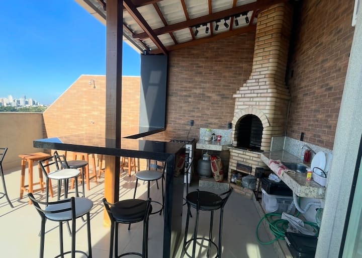 Cobertura C/ Churrasqueira, Ducha, Garagem E Suíte - Divinópolis