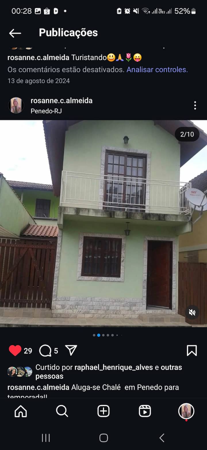 Chalé  Em Penedo Para Temporada. - Itatiaia