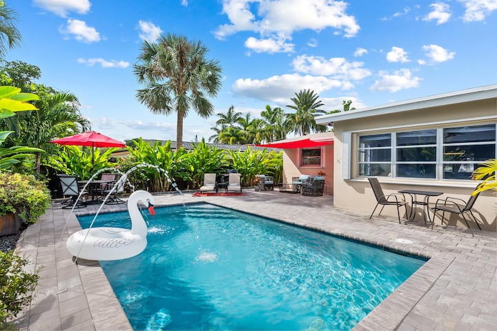 Backyard Oasis With Heated Pool | Wilton Manors - Wilton Manors, FL