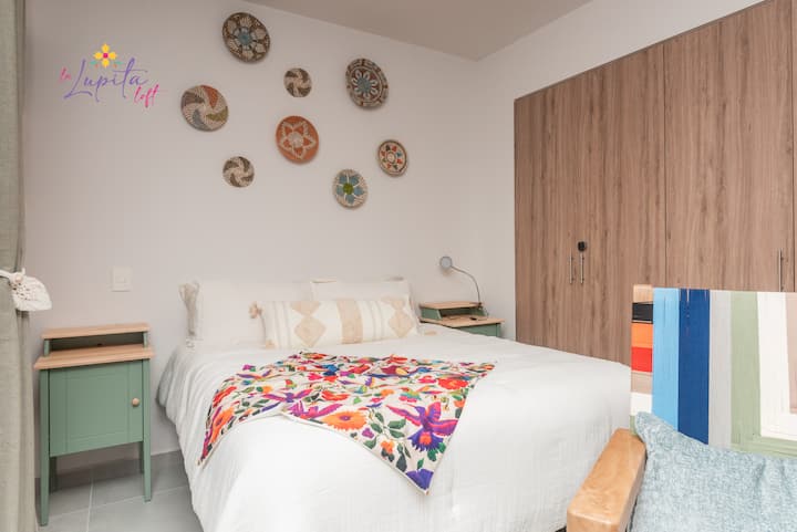 Loft La Lupita | Moderno Con Balcón En Centro Gdl. - Guadalajara
