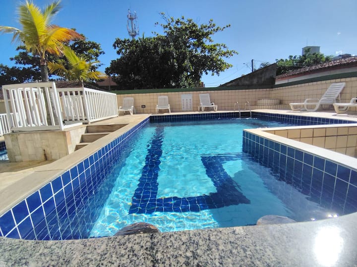 Apto Na Enseada Com Piscina E Garagem - Guarujá