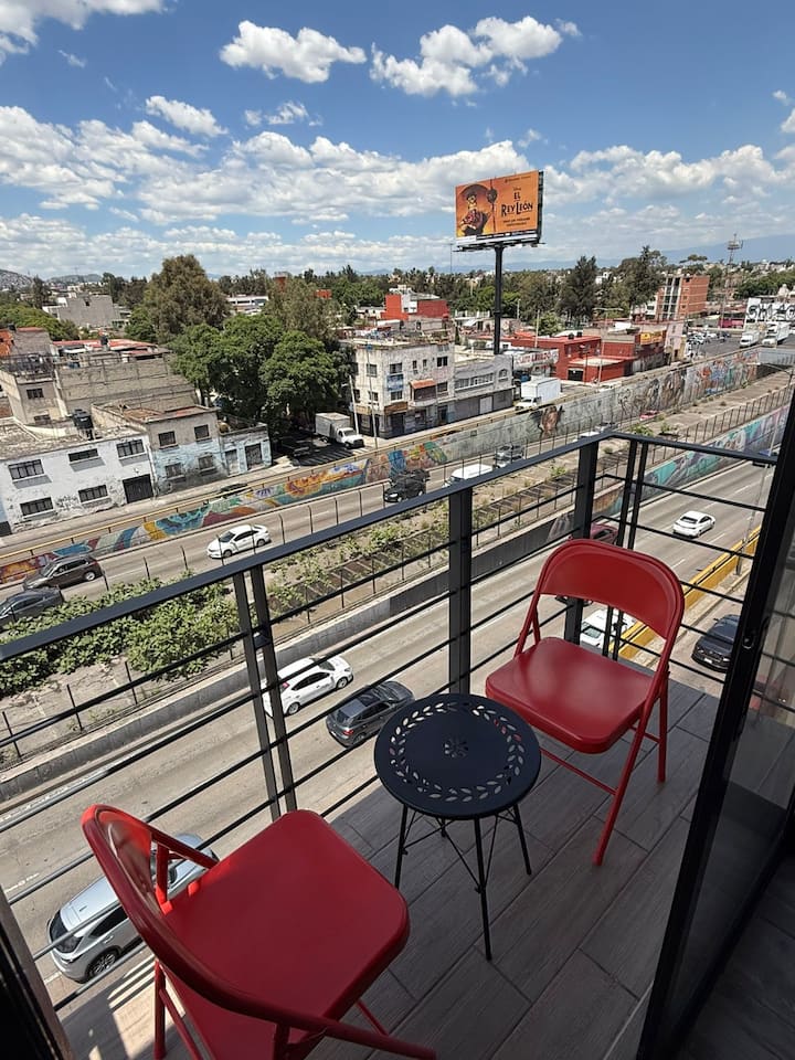 ¡Bonito Y Nuevo Depa Mega Ubicado, Cerca De Todo! - Ciudad de México