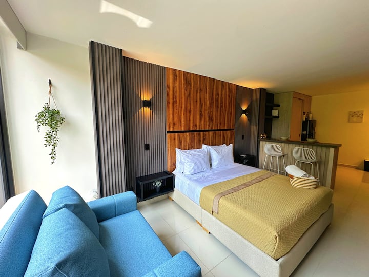 Moderno Estudio | Cerca Laureles - Medellín