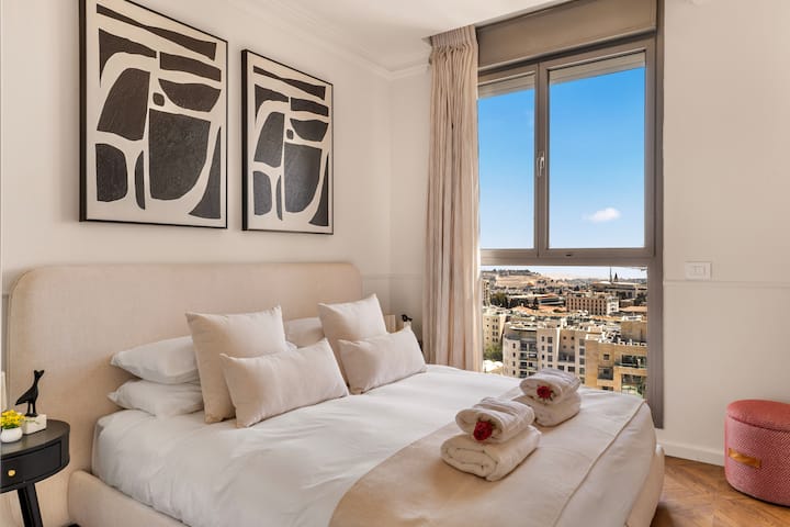 Angelic 1br Savyon Temple Mt-view Balconyapt - Jerusalem