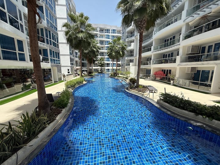 #L7林荫大道/市中心/配套完善/适合长期旅居/水系公寓/中文房东 - Pattaya City