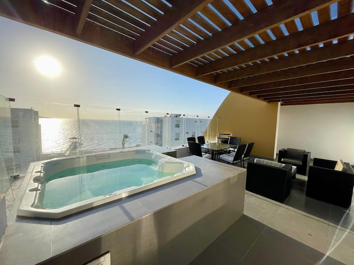 Scala Paracas® Gran Penthouse Duplex Con Jacuzzi - Perú