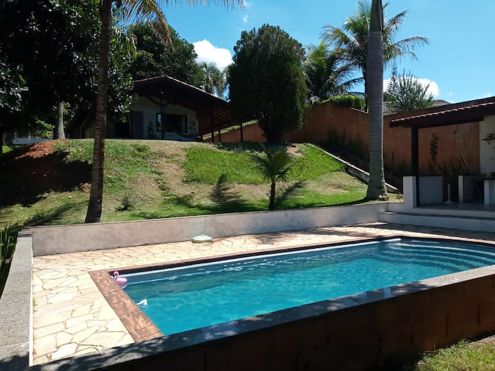Casa De Campo Em Itatiba Com Segurança E Conforto - Itatiba