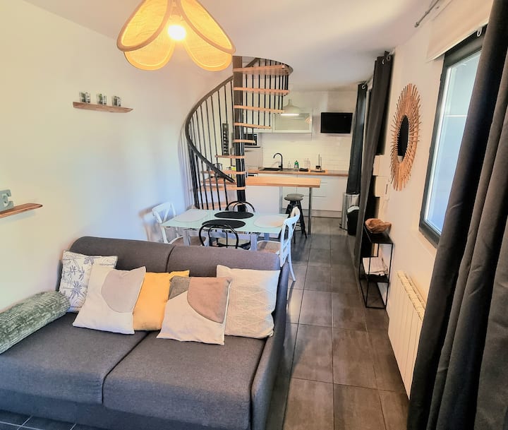 Maison Duplex Confort-côté Cour/jardin-centre Gare - Amiens