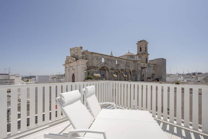 Marchesa – 2-bedroom Terrace And Bath Tub - Monopoli