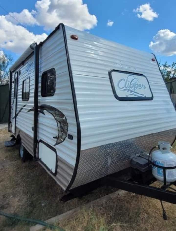 Funsize Camper Inside Pedernales Falls State Park - Pedernales Falls State Park, Johnson City