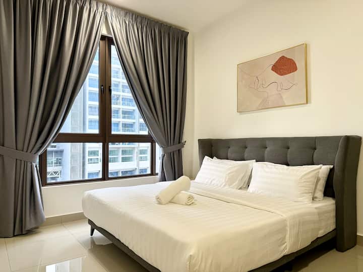 Scandinavian Concept Homestay 1br/2pax/1park/wifi - Malacca