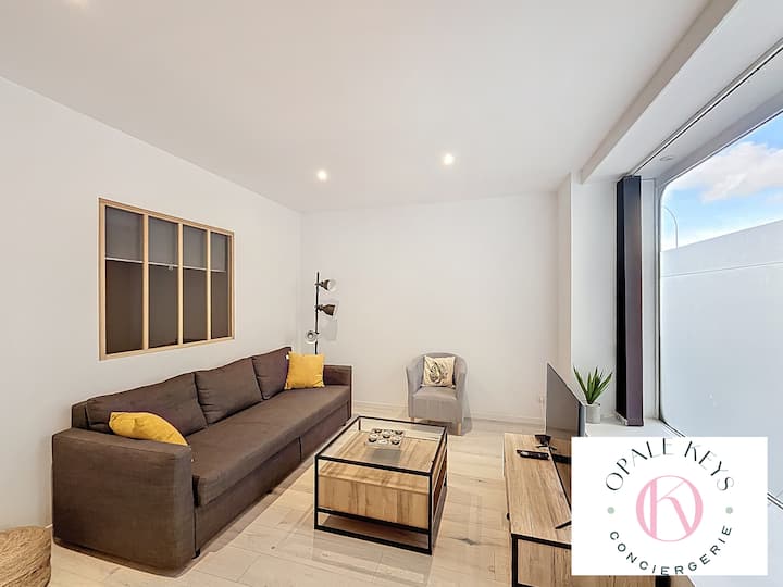 L'égalité - Appart Moderne à Calais Centre - 2ch - Calais