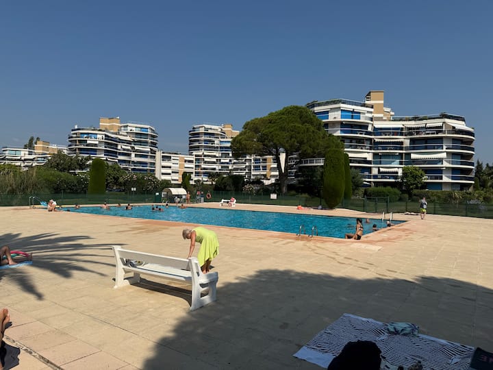 Magnifique F2 Piscine à Islette Du Riou - Mandelieu-La Napoule