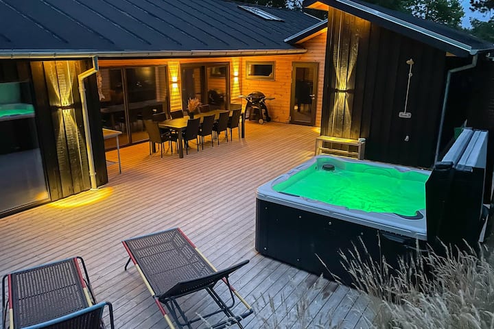 Luksus Poolhus Med Jacuzzi - Dänemark