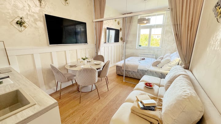 Mansion Majestic Vinohrady Prague Apt With Netflix - Prague