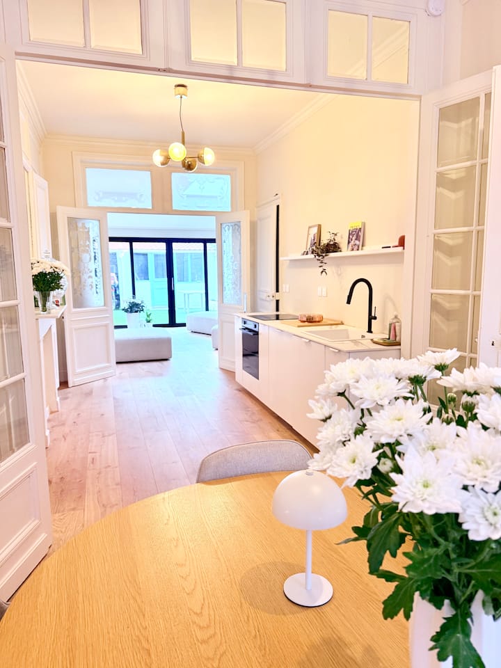Charmante Maison En Centre-ville Avec Extérieur - Lesquin