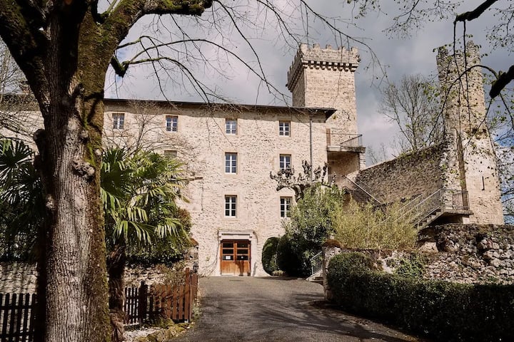 Dortoir Confortable Dans Château - Saint-Lattier