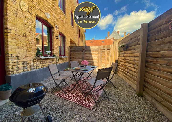 La Terrasse Fleurie - Parking Gratuit 4 Pers - Saint-Omer