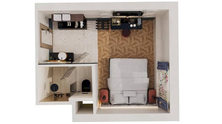 Basement Double Room - Amsterdam