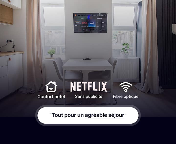 Superbe Studio En Plein Cœur De L’hypercentre - Quimper