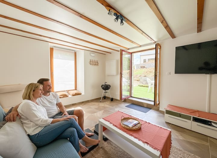 Charmante Maison En Pierre Avec Jardin Et Nature - Ploubalay