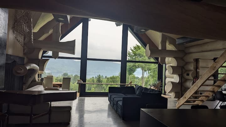Chalet Bois Rond Luxueux Sur La St-maurice - Shawinigan