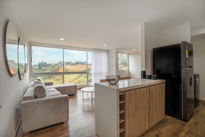 Modern Apartment • City View • Parking • Wi-fi - Marinilla