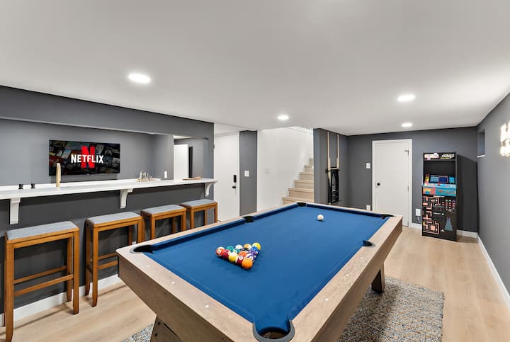 Waterfront 4br Cozy Home; Firepit, Kayaks, Games - Splash Park, Princeton