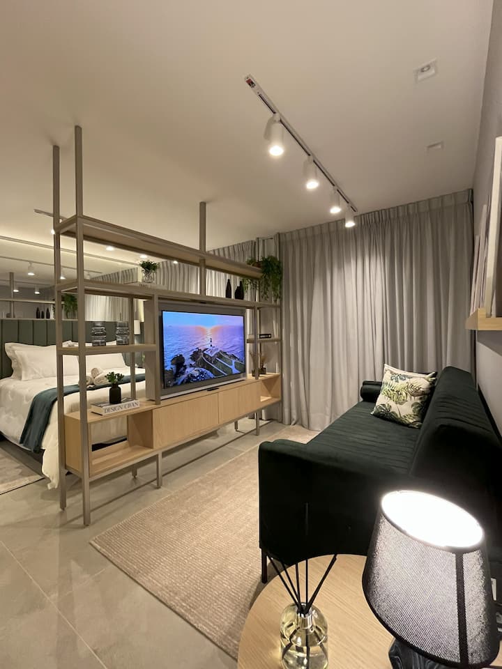 Studio Luxuoso, Ar Cond, C/ Vista, Piscina, Academ - Assis