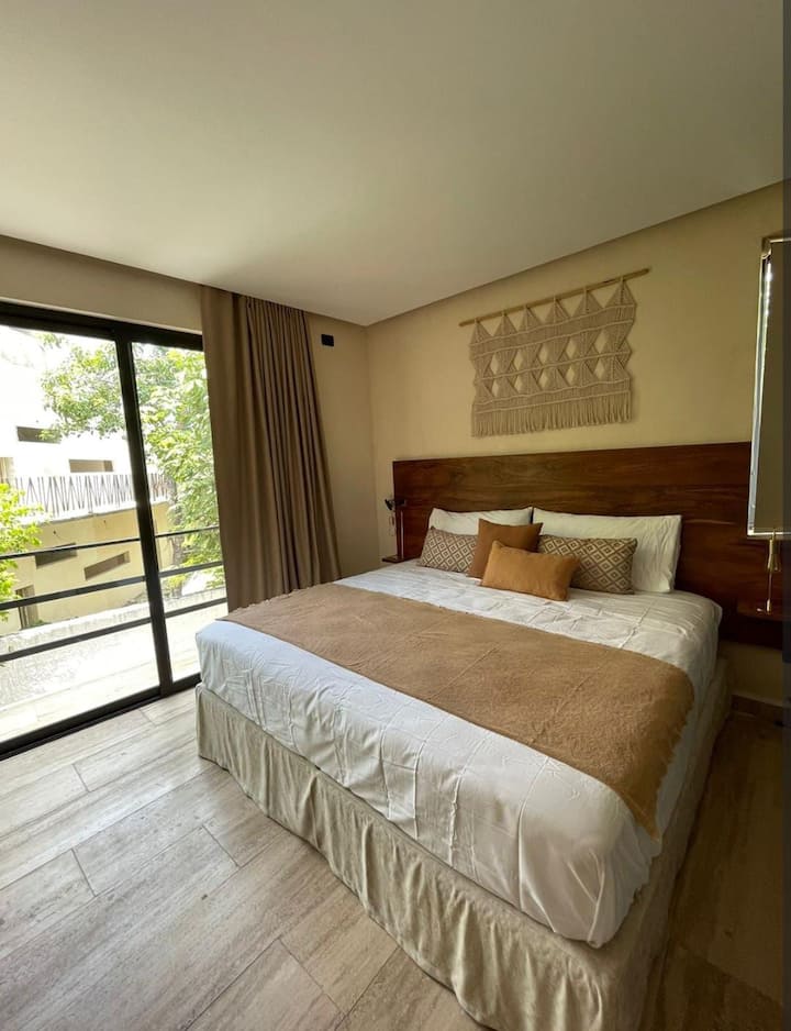 Escapada Moderna Con Dos Habitaciones - Tulum