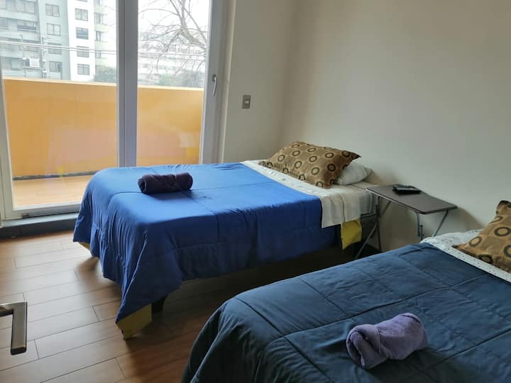 Depto. Dos Dormitorios 5-6 Personas Ed. Barcelona - Temuco
