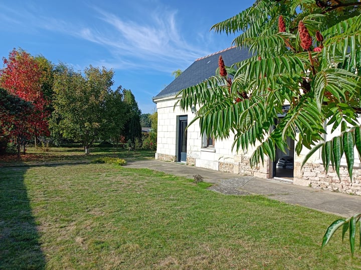Charmante Maison 8 Pers. - Vivy - Piscine En éTé - Saumur