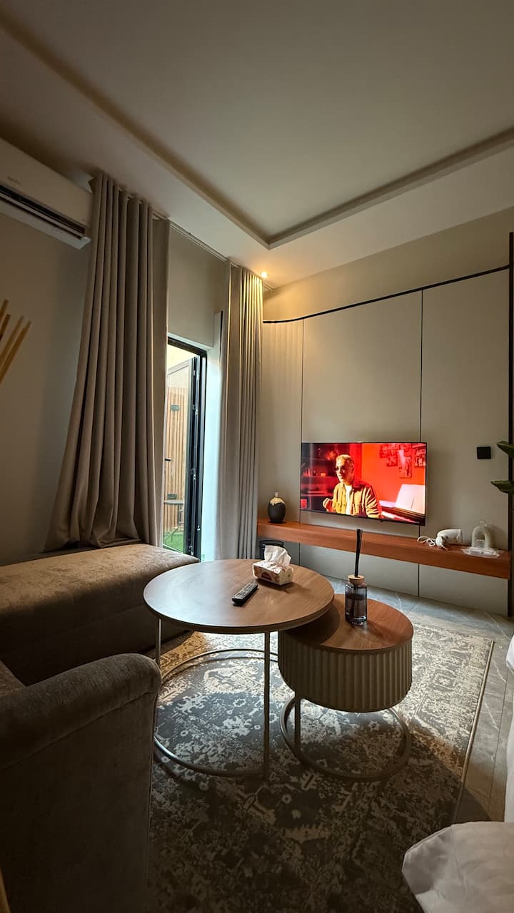Studio Stylish Style /Self-entry/outdoor Area - Riad