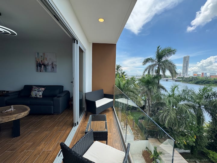 ¡Hermoso Departamento! Espectacular Vista Al Río - Boca del Río