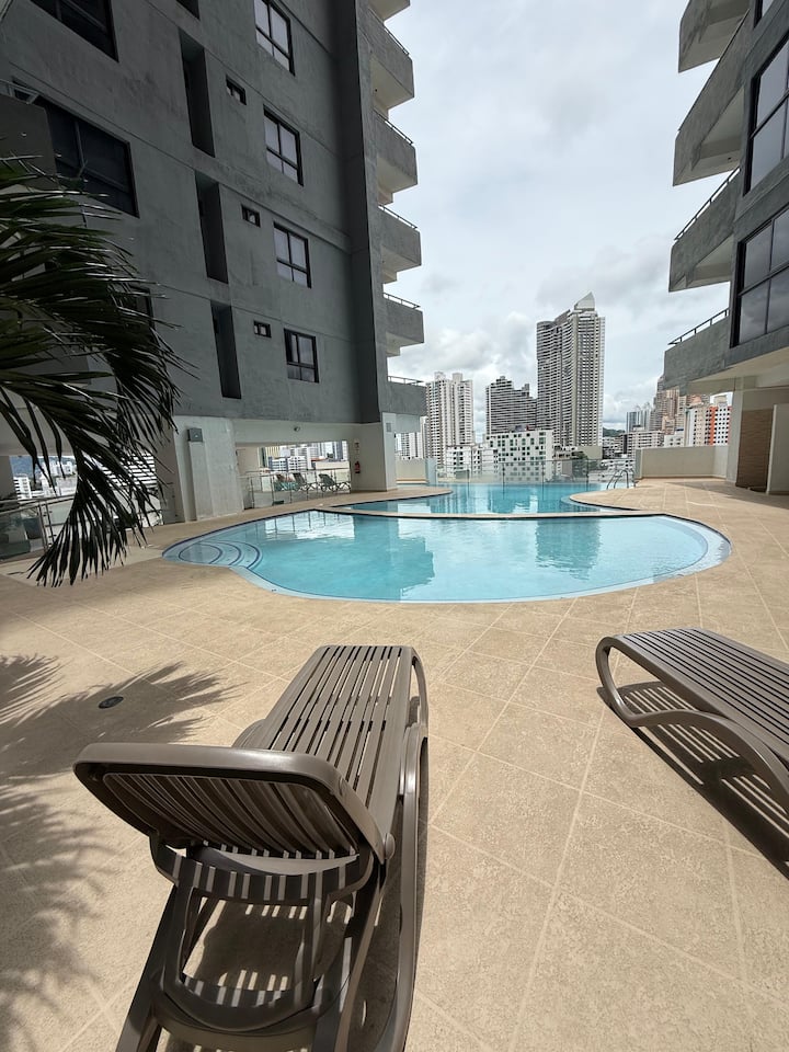 Downtown Via España 2 Bed 2 Bath Parking - Panama