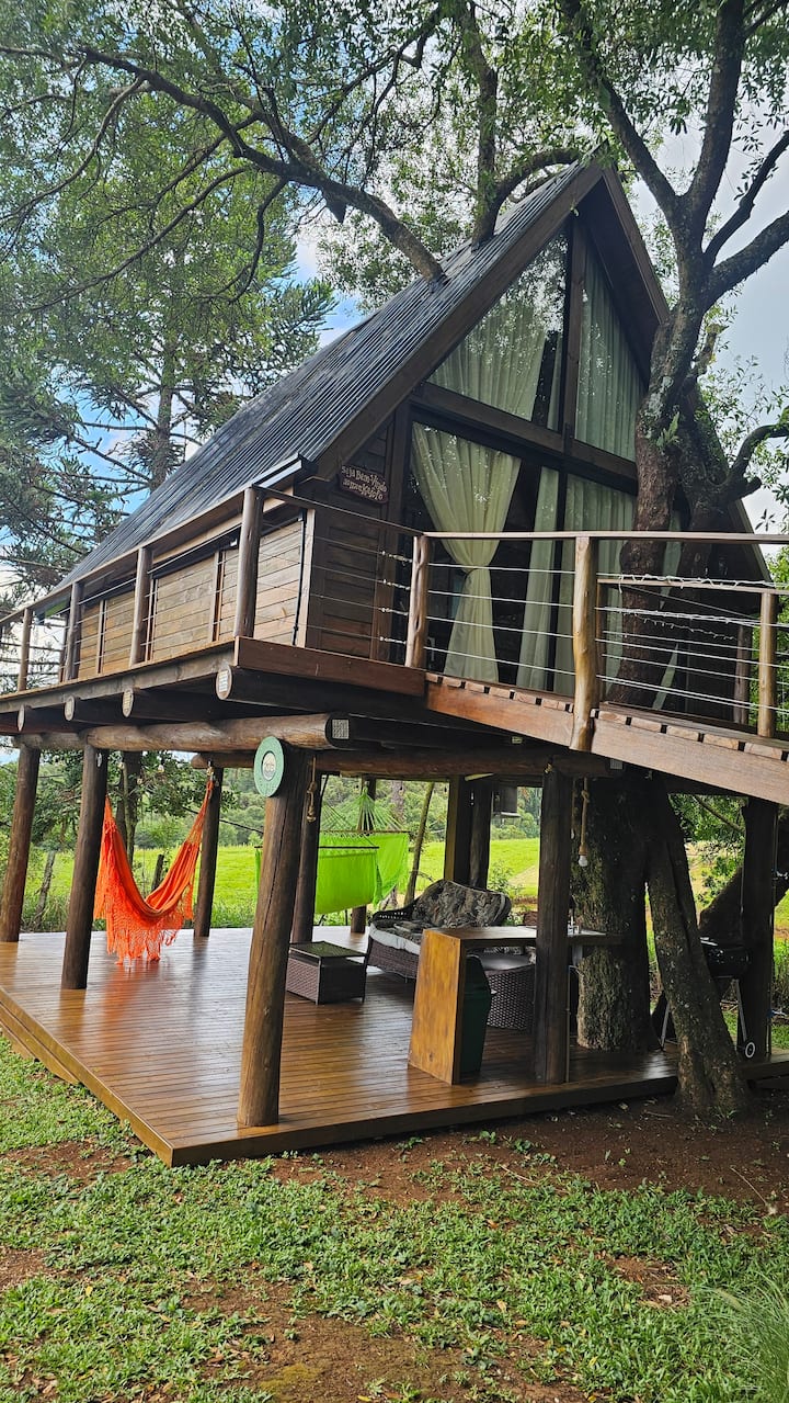 Chalé  "Casa Da áRvore " - Guarapuava